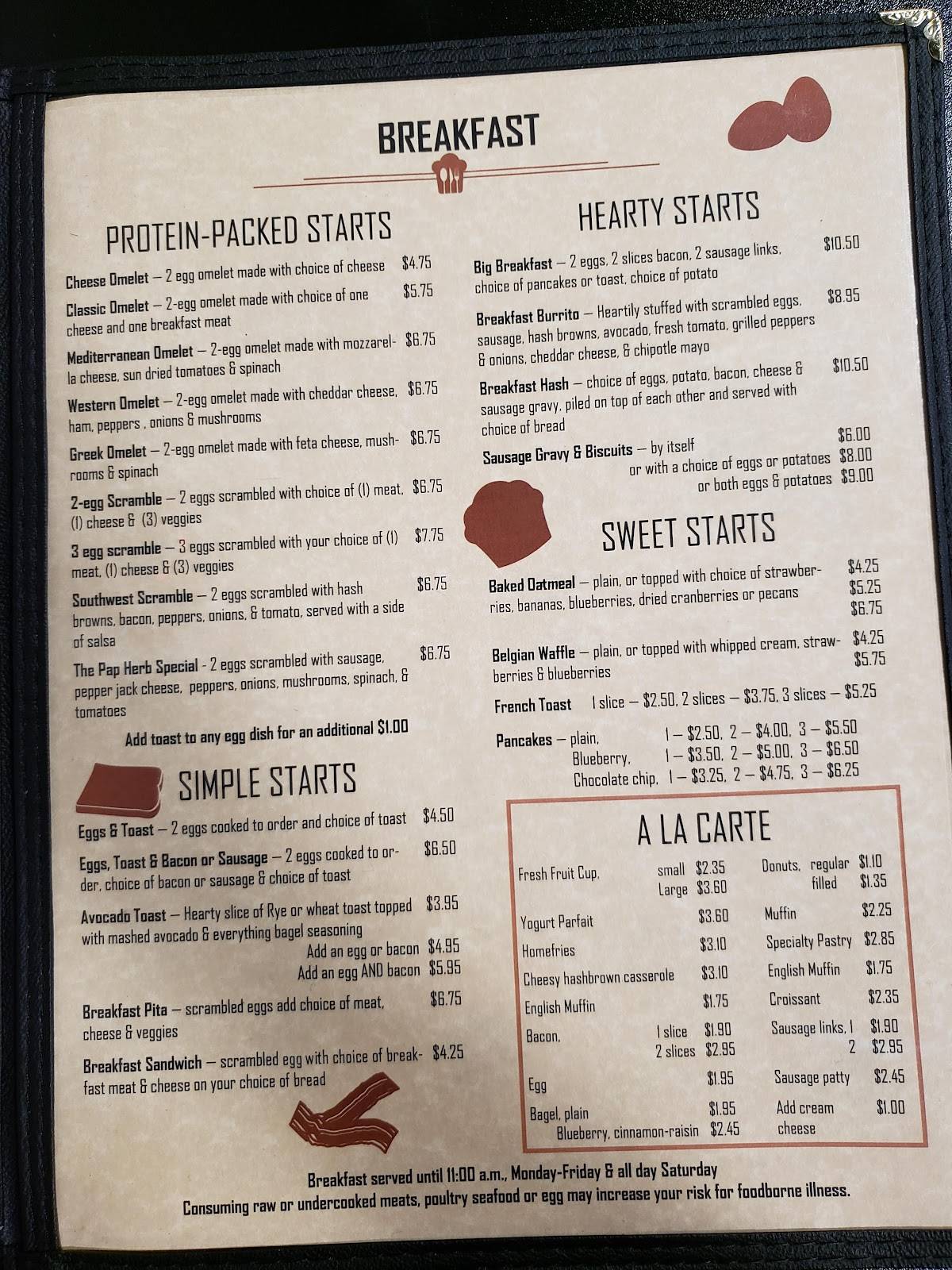 Menu at Two Smart Cookies desserts, Calcutta, Bell School Rd