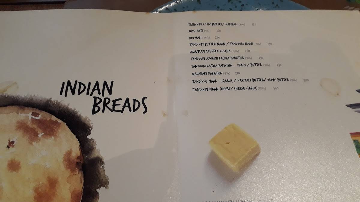 Menu at Under The Neem Trees, Ahmedabad