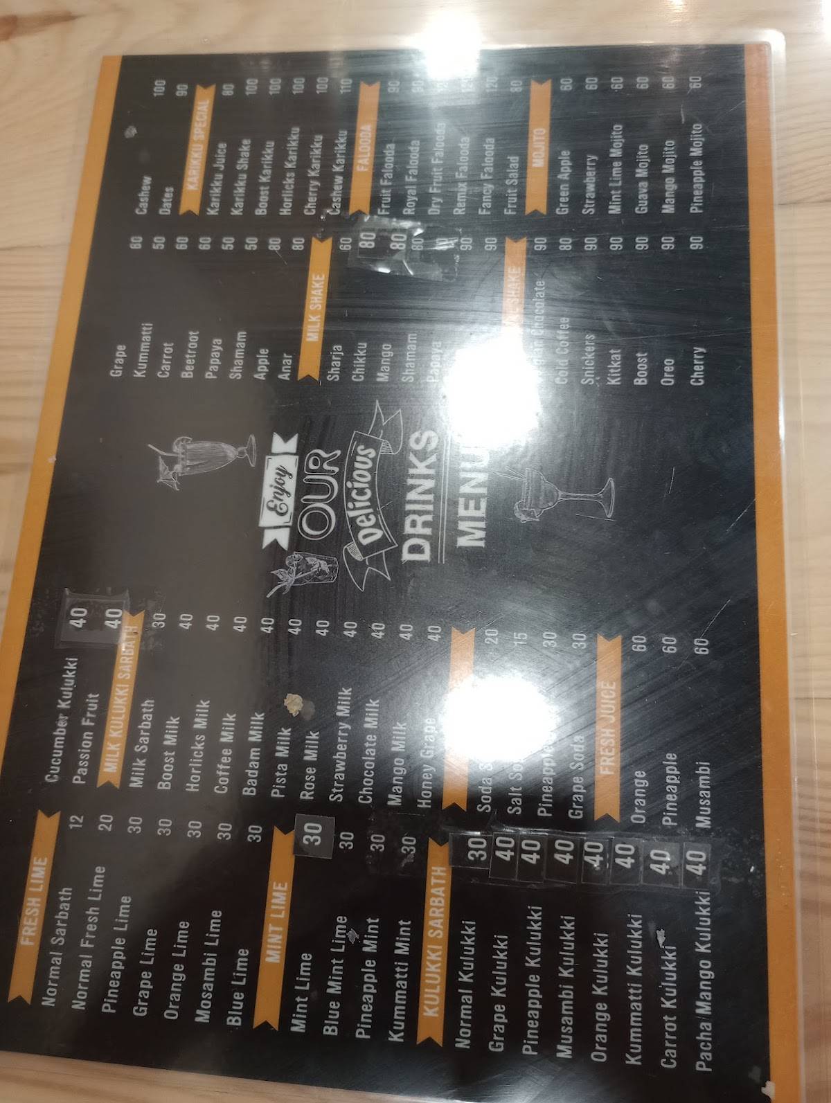 Menu at Usha Bakery, Ernakulam, Maradu (P. O.)