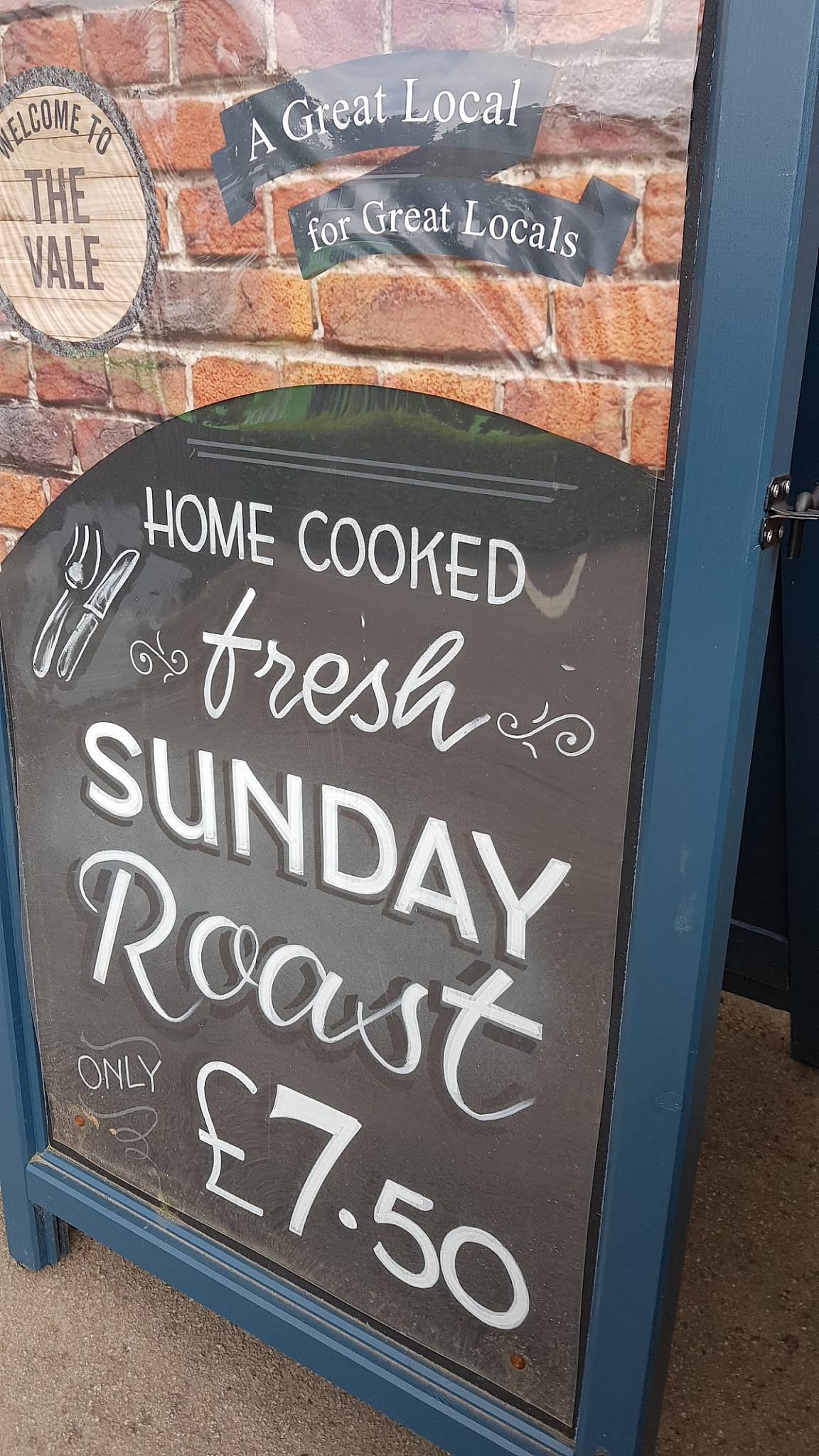 Menu at Vale pub & bar, Coventry, Nod Rise