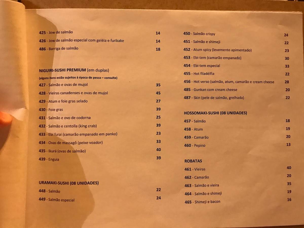 Menu em Verso Cozinha Festiva pub & Bar, Cuiabá