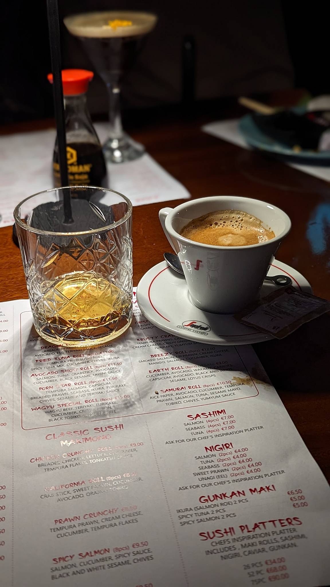 Menu at Wagyu Bar & Kitchen, Valletta