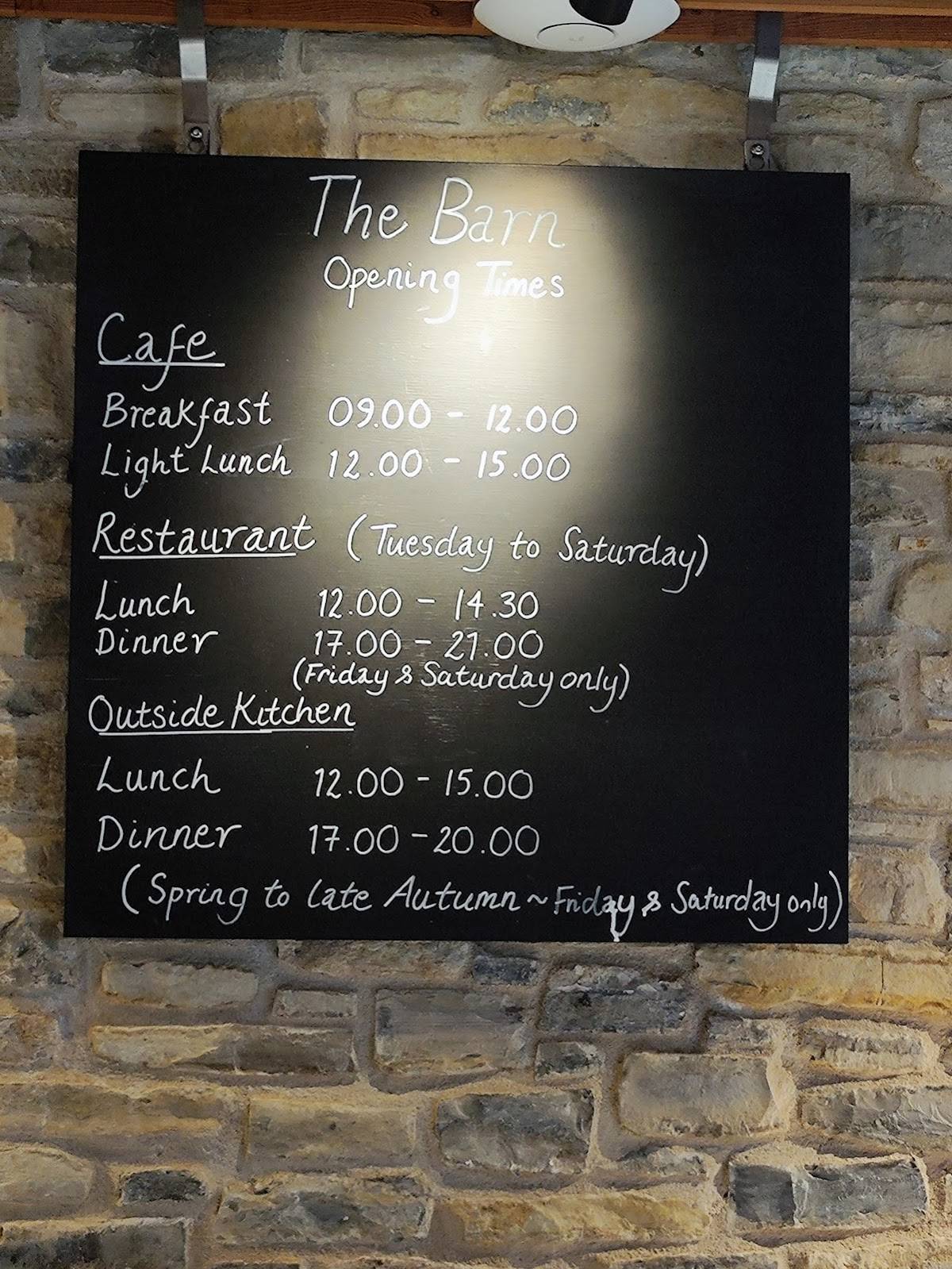 Menu at Severn & Wye Smokery restaurant, Westbury-on-Severn