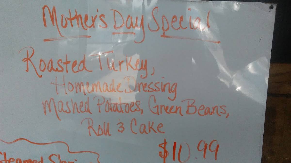 Menu at Port West Restaurant, Westernport