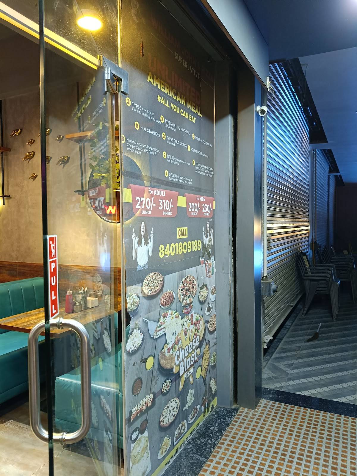 Menu at William John's Pizza Superlative Anand, Anand