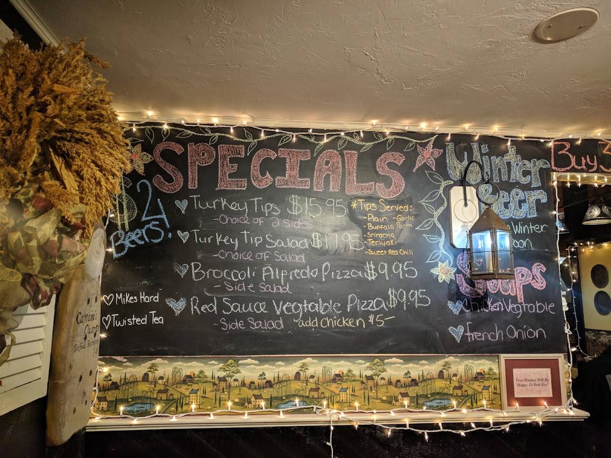 Menu at Little Anthony's Seafood pub & bar, Winchendon