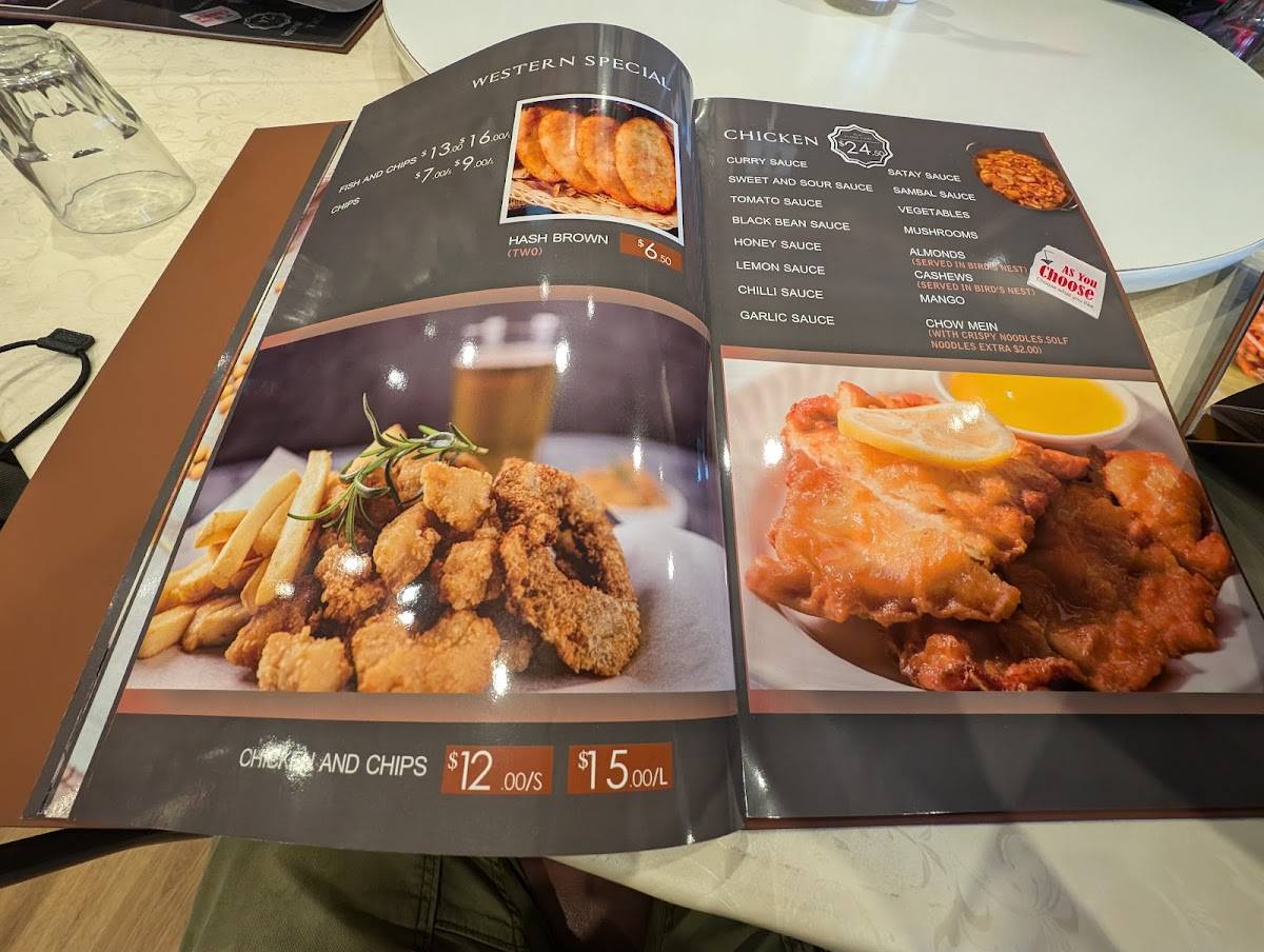 Menu at Wing Bo Chinese Restaurant, Maylands