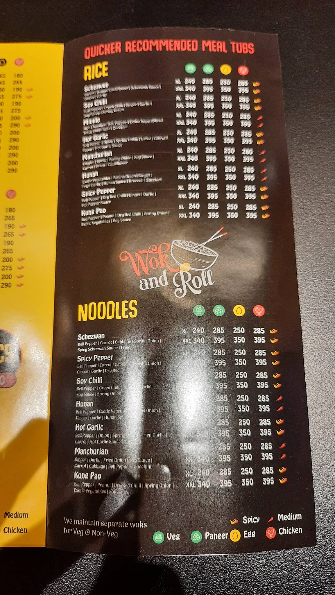 Menu at Wok On Fire, Surat, Adajan Rd