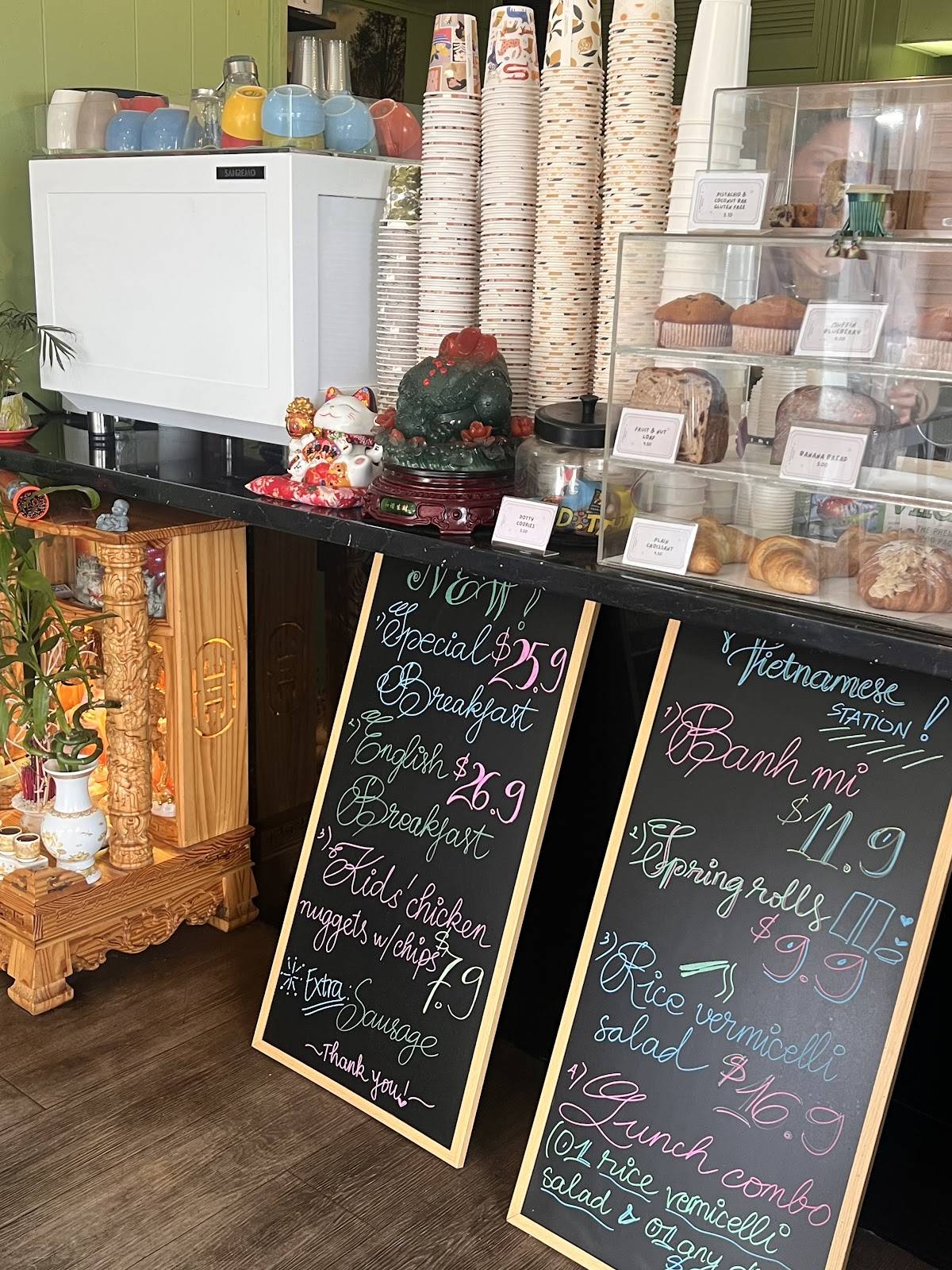 Menu at Caffeination Station cafe, Wynnum