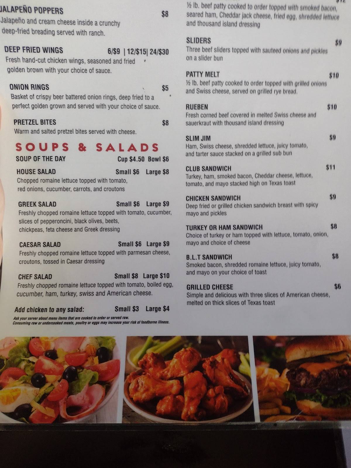Menu at XO Bar & Grill, Saint Clair Shores
