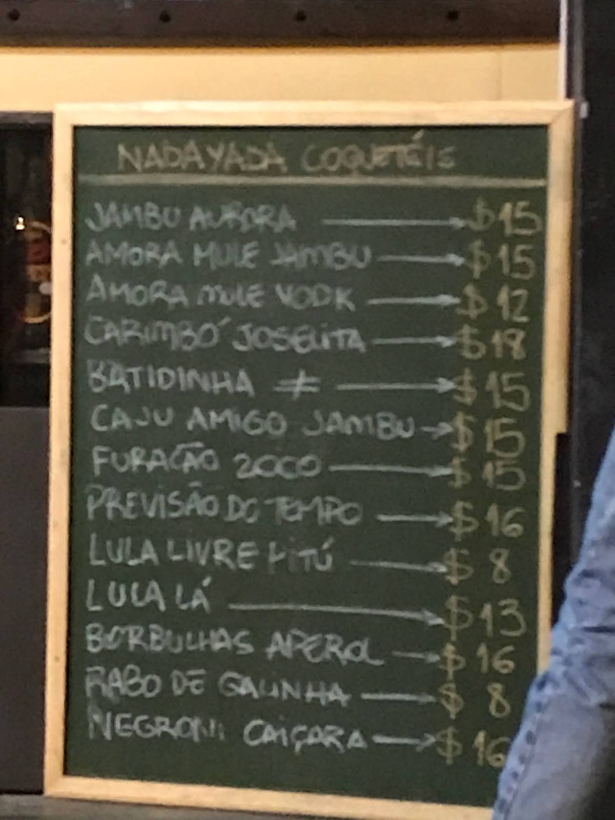 Menu em Yada Yada Yada - Lanches, Bar e Entretenimento, Curitiba
