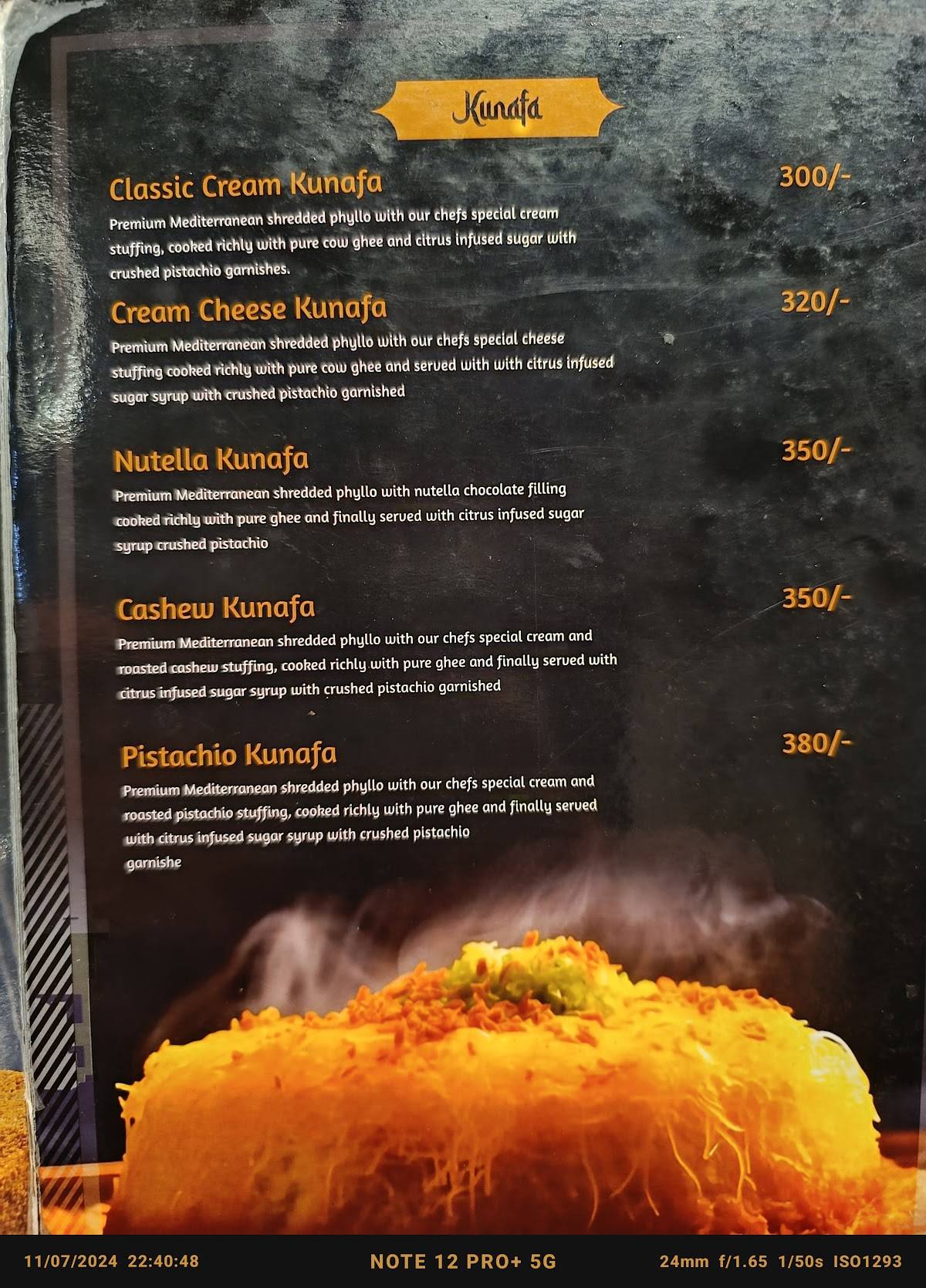 Menu at Yum Yum Tree Arabian Food Court MADHAPUR, Hyderabad, 1-10-54/A ...
