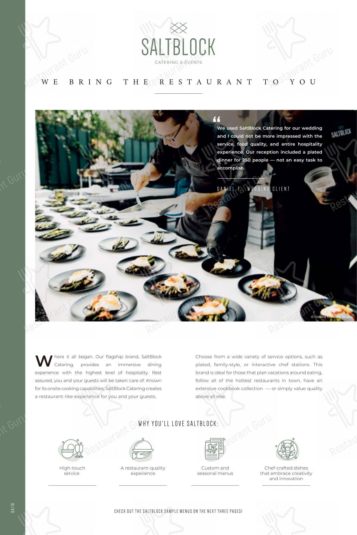 Menu at Zai Restaurant Durban, Durban