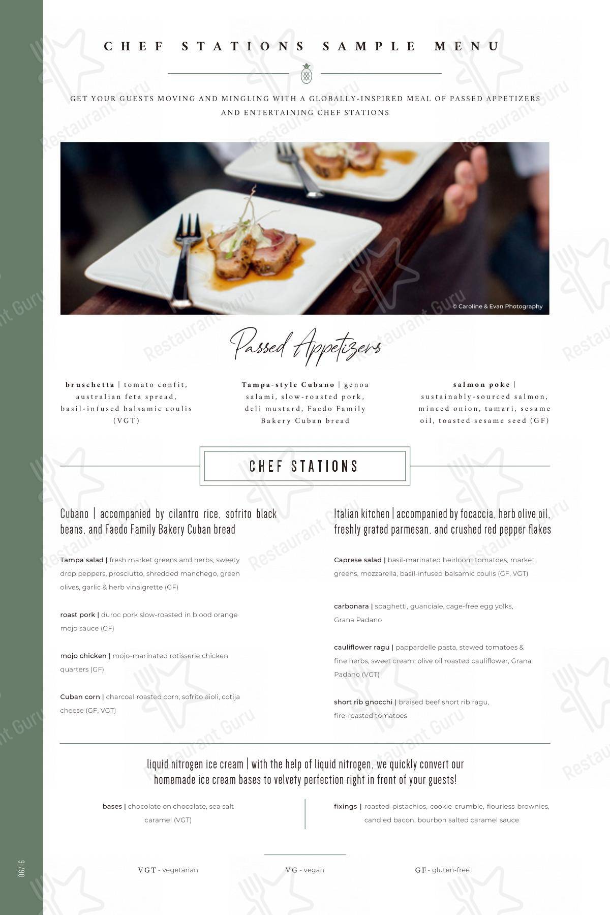 Menu at Zai Restaurant Durban, Durban