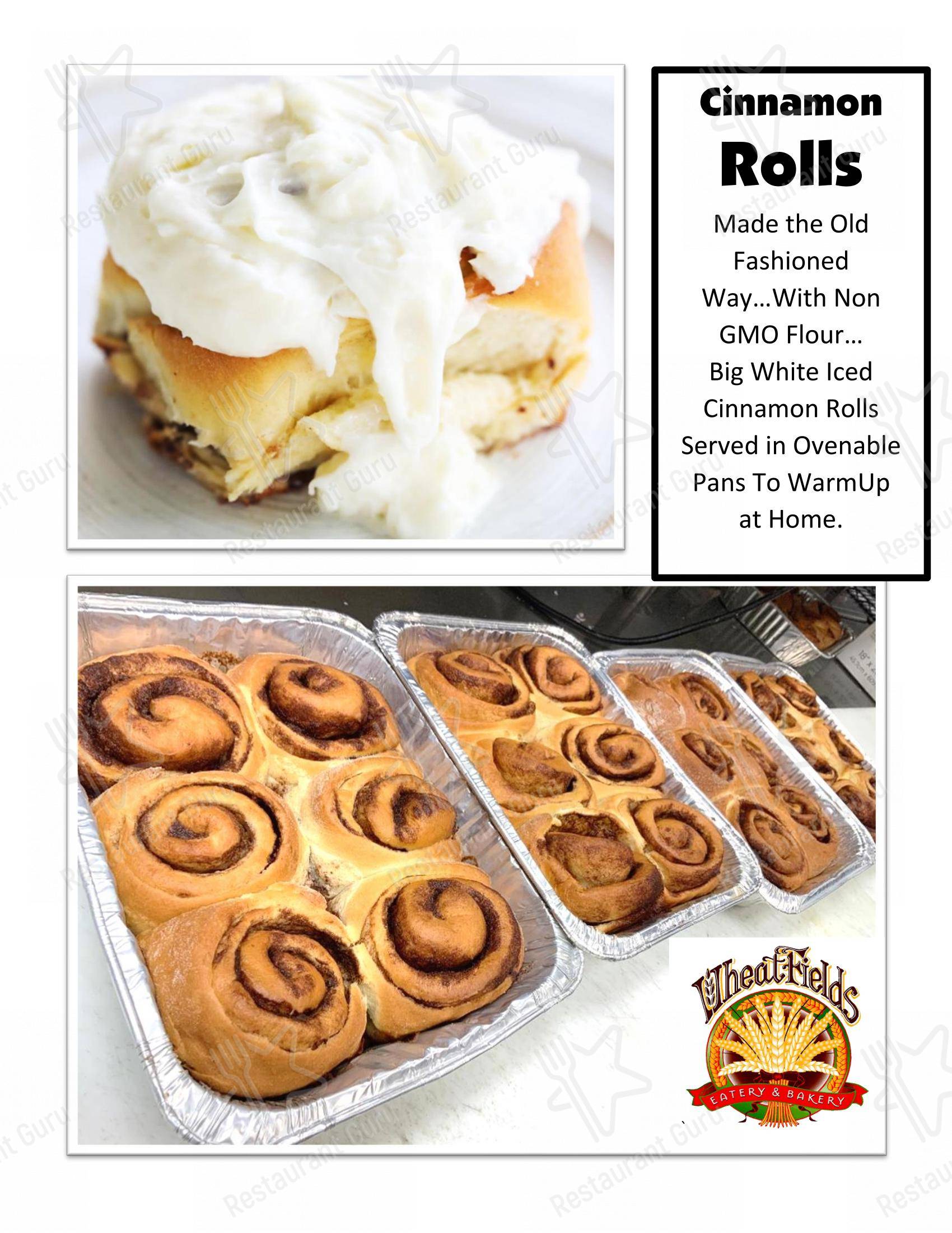 Menu at WheatFields Eatery & Bakery, Omaha, S 103rd St