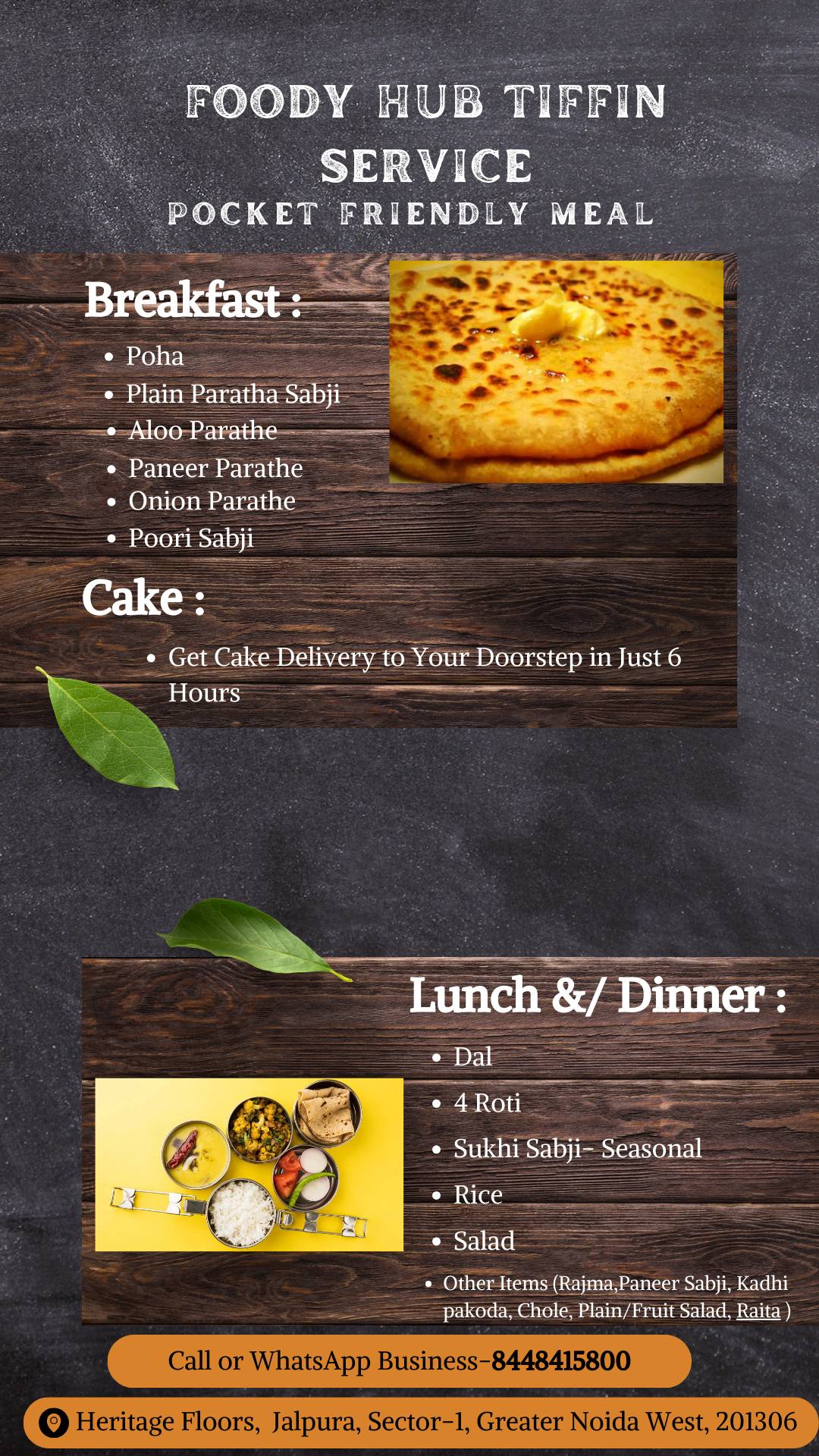 Menu at Cake point, Greater Noida
