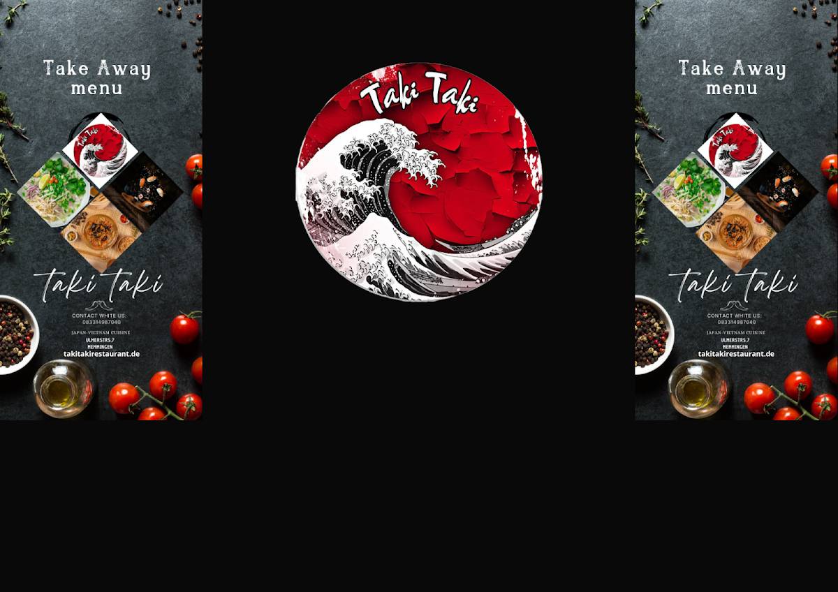 Speisekarte von Taki Taki Restaurant, Memmingen