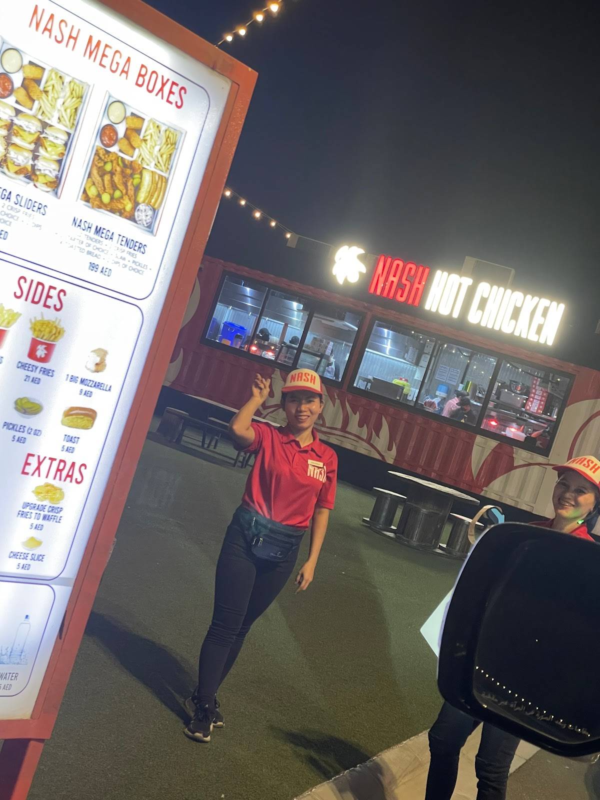 Menu at Nash Hot Chicken, Last Exit Al Khawaneej restaurant, Dubai ...