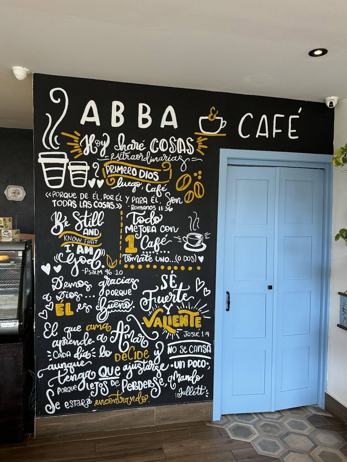 Carta de Abba Café Libreria y Eventos, Santo Domingo