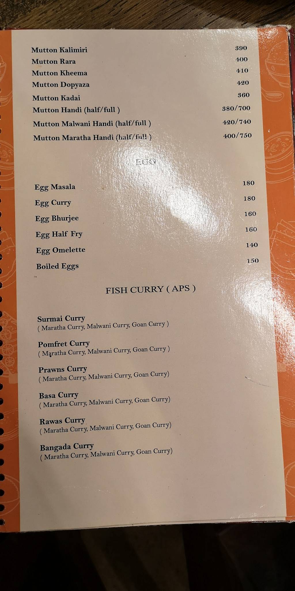 Menu at Abhiruchi Gokul Restaurant, Pune, Terrace Level