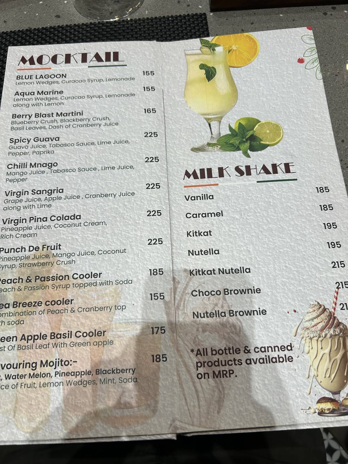 Menu at Pizzaiiolo Wood Fired SBR, Ahmedabad