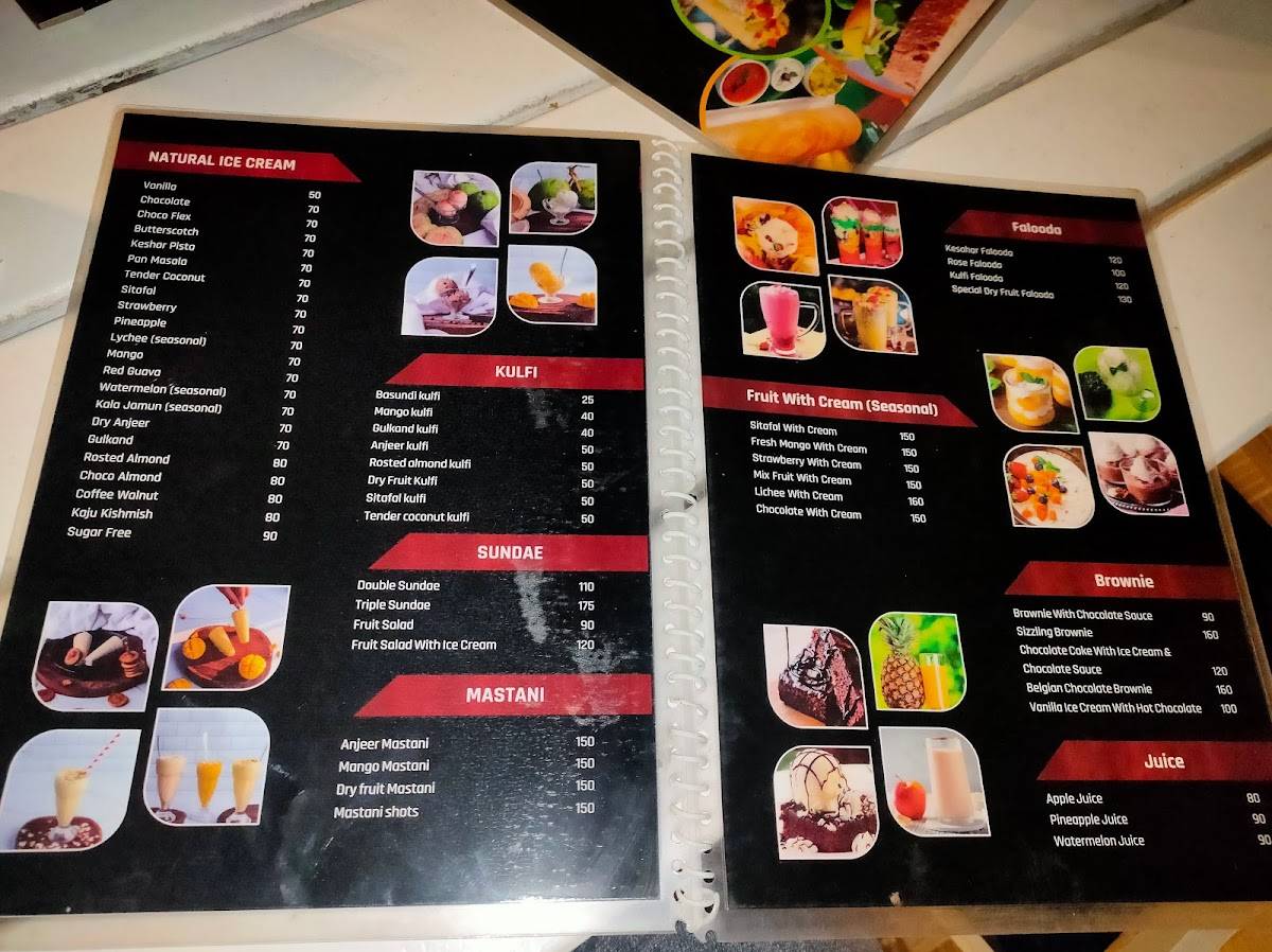 Menu at DC Cafe, Ahmednagar