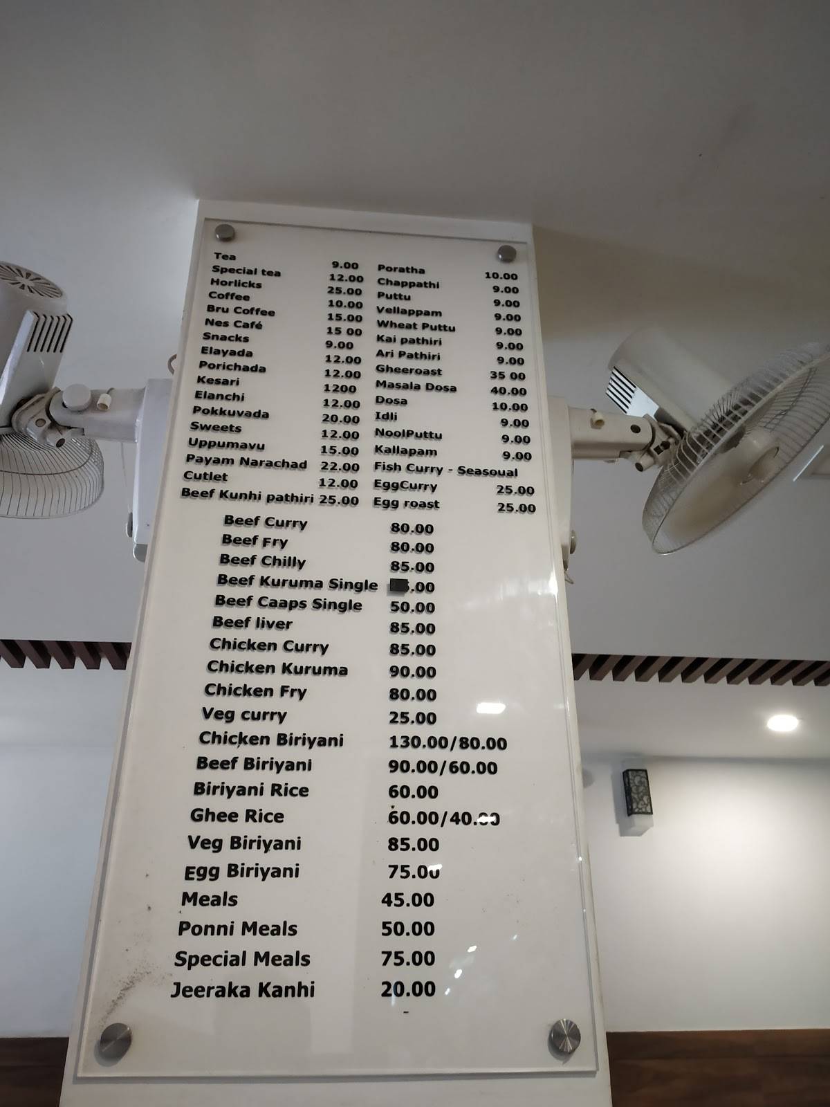 Menu at Alankar Family Restaurant, Kozhikode