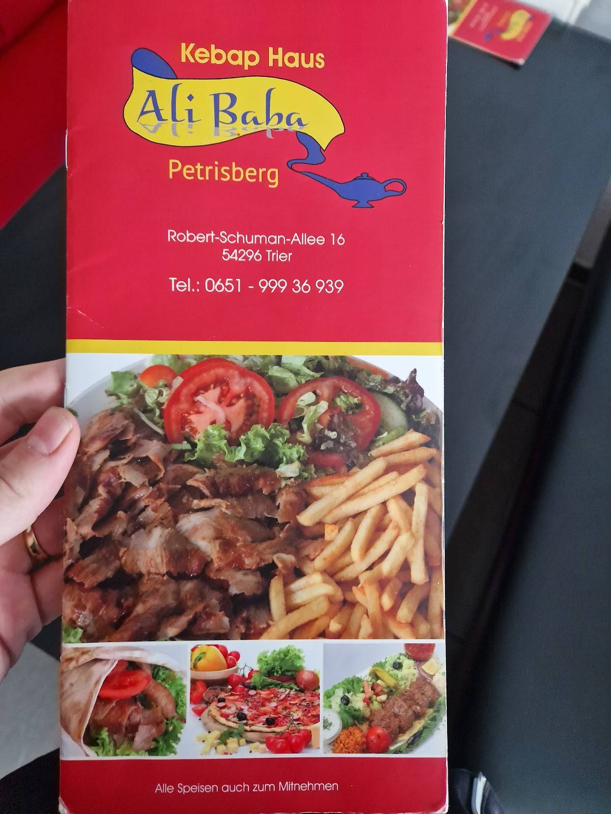 Speisekarte von Ali Baba Petrisberg restaurant, Trier