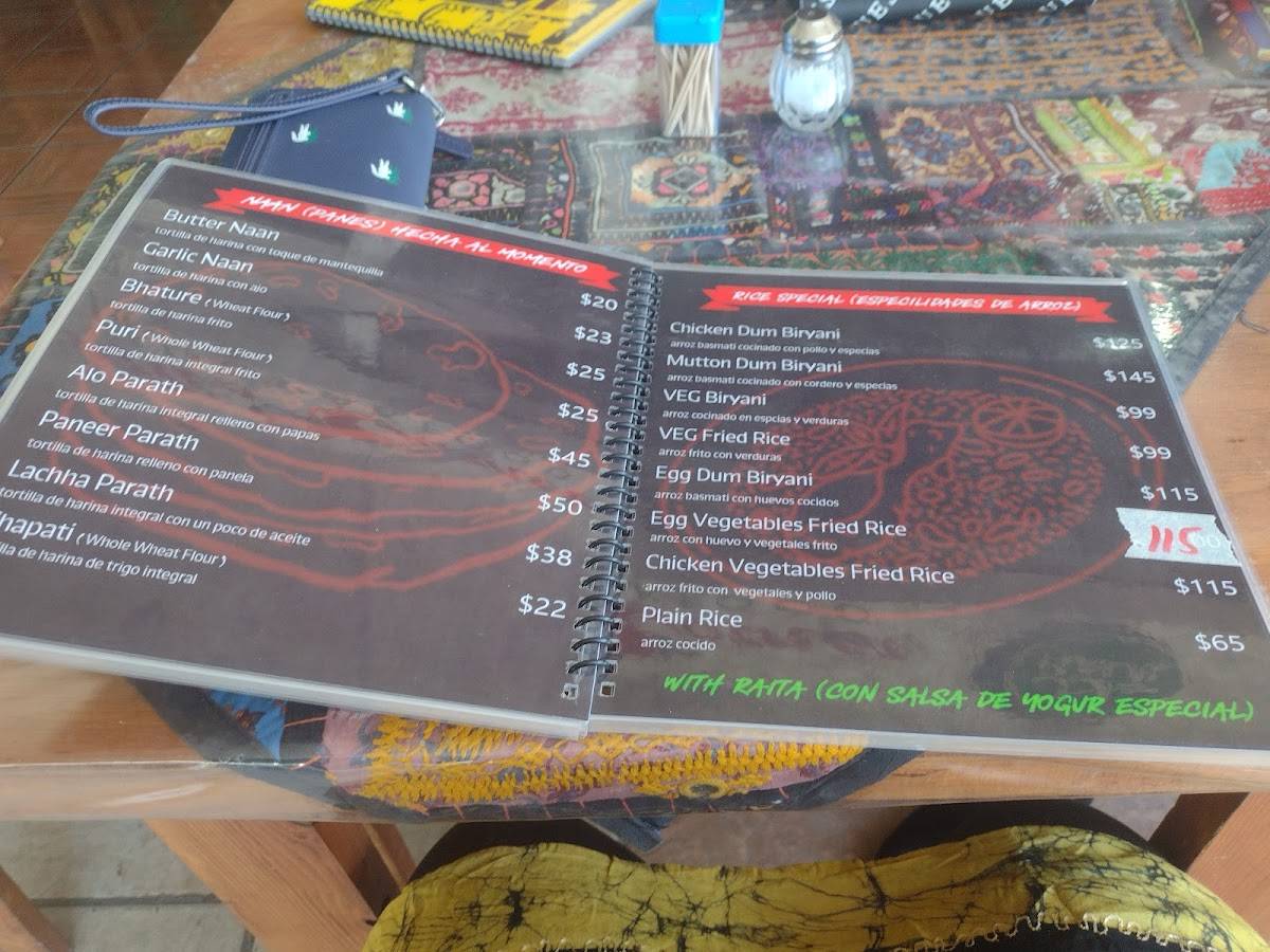 Menu at Ali Corner IndoPak food 100%Halal restaurant, Zapopan