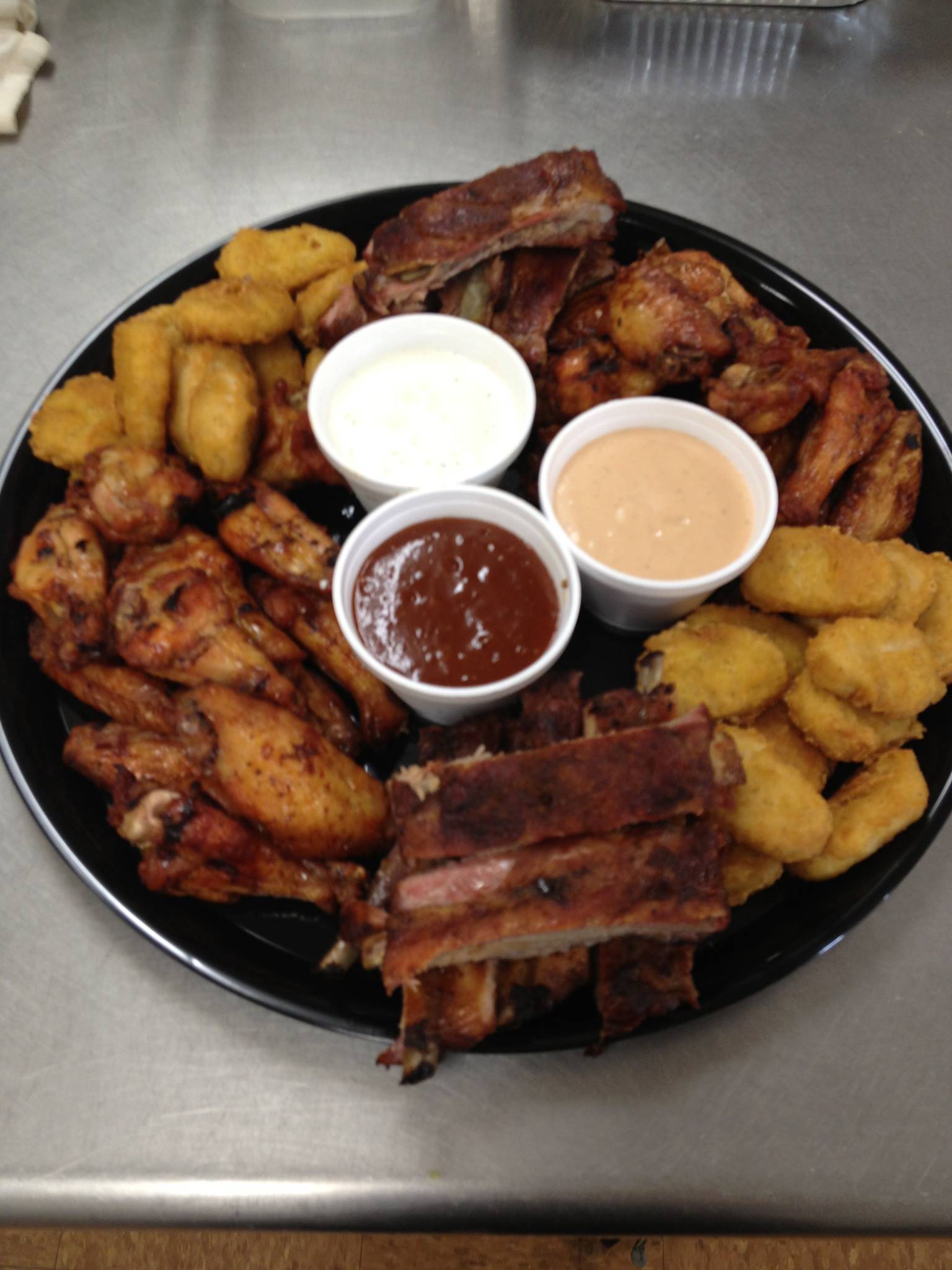 Menu at Angie's Place restaurant, Aliceville