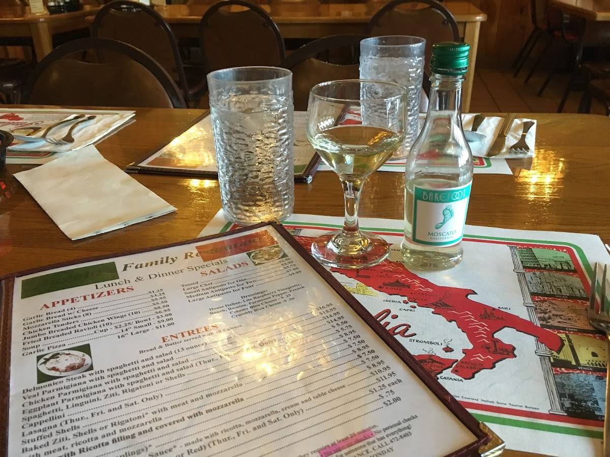 Menu at Angotti's Family Restaurant, Syracuse