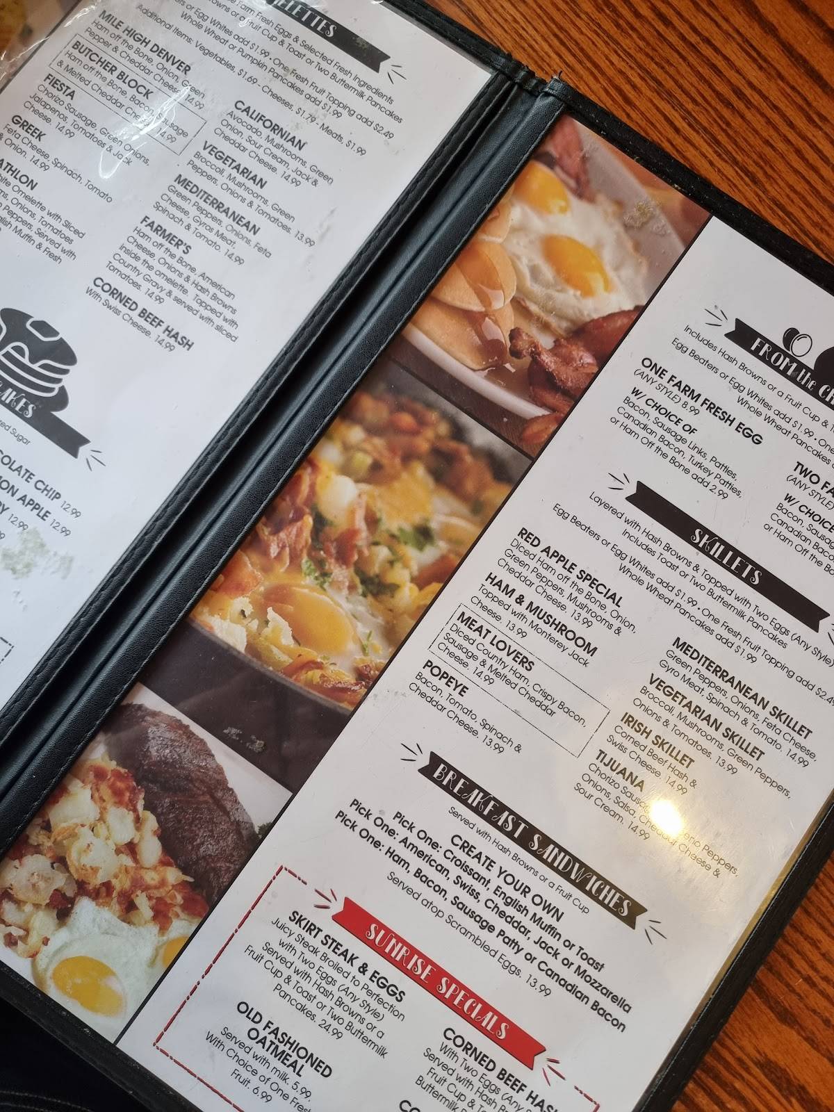 Menu at Anna’s Red Apple restaurant, Palatine, S Plum Grove Rd
