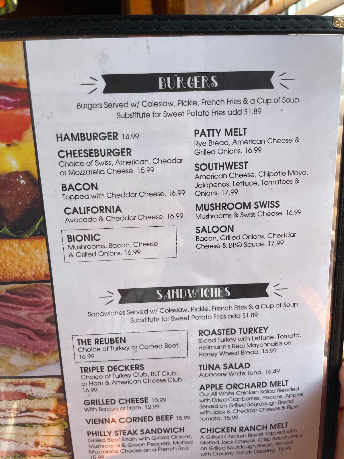 Menu at Anna’s Red Apple restaurant, Palatine, S Plum Grove Rd