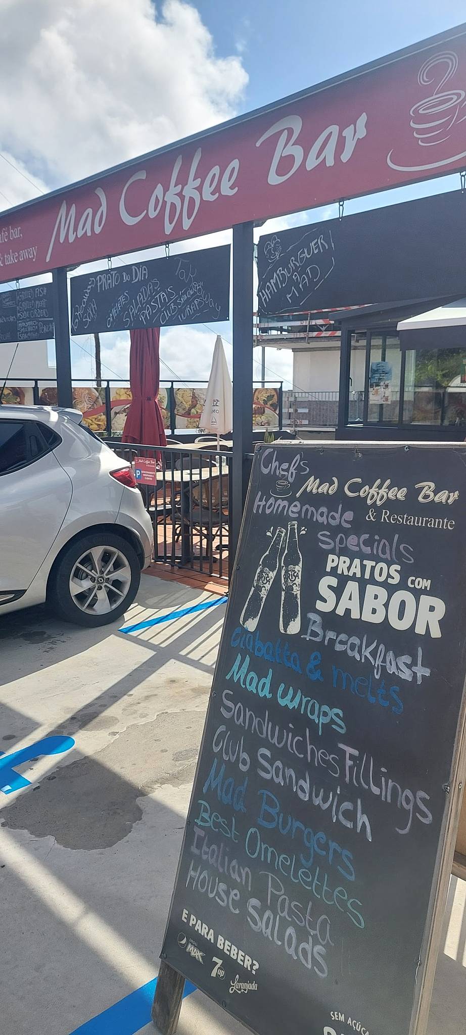 Menu at Mad Coffee Bar & Restaurante, Arco Da Calheta