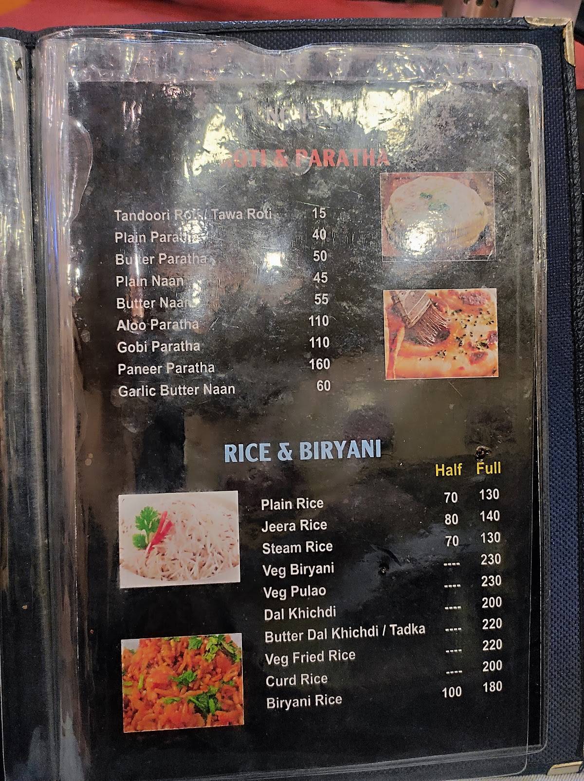 Menu at Ashoka Family Restaurant & Lodging, Mauda, Near old bus stand road