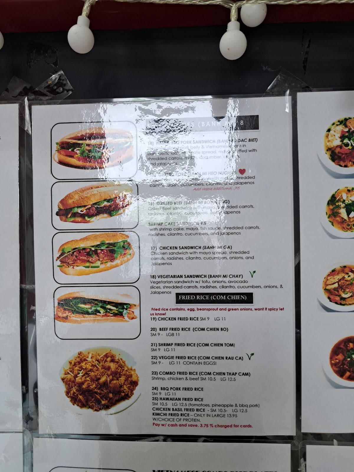Menu at Asian Kitchen restaurant, Hammond