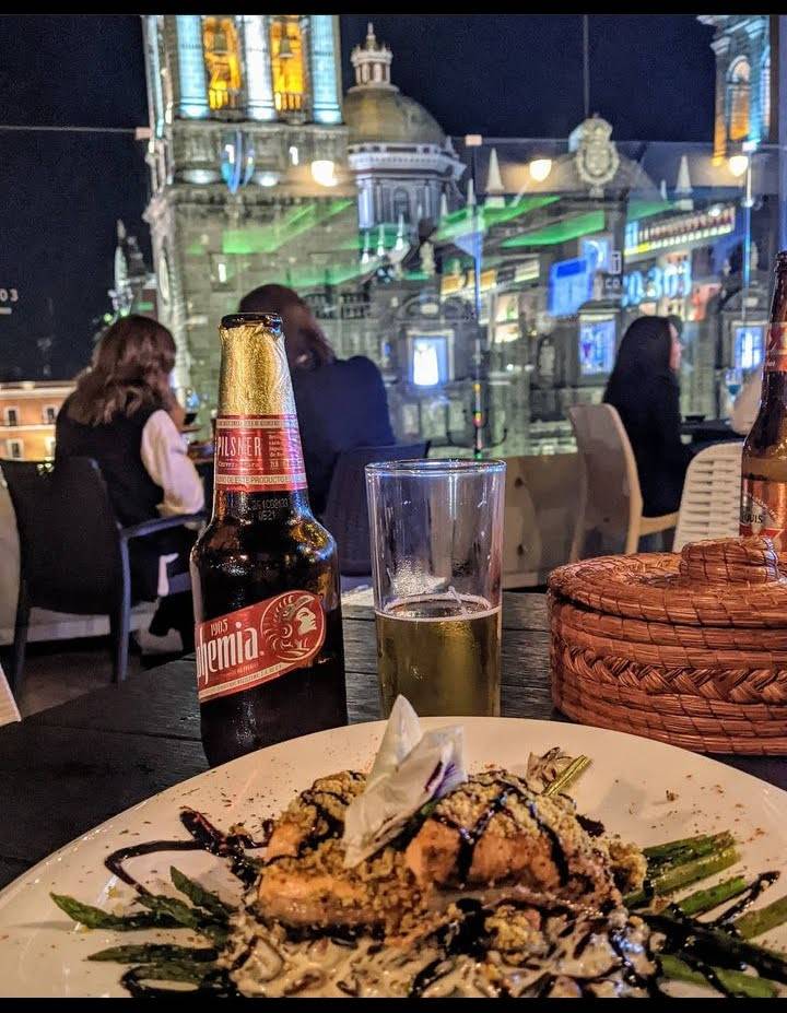 Carta del restaurante Áttico 303, Heroica Puebla del Zaragoza