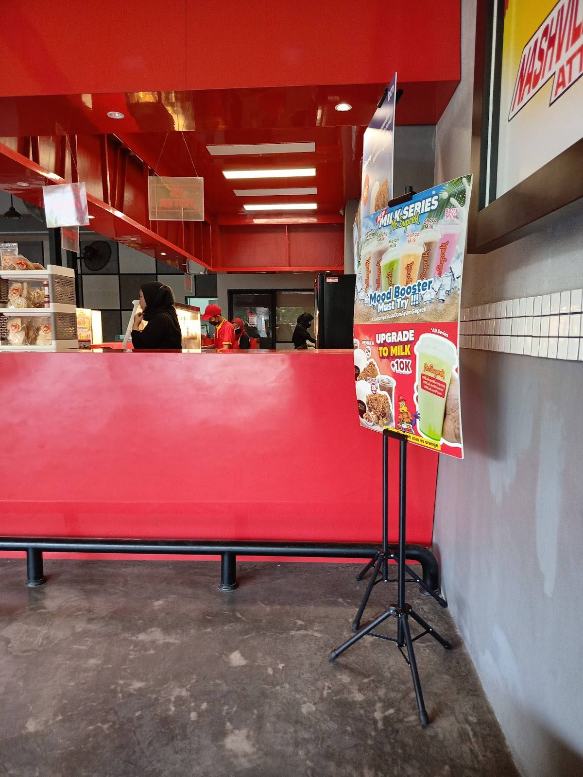 Carta del restaurante Ayam Geprek Mr Suprek Ubaya, Surabaya