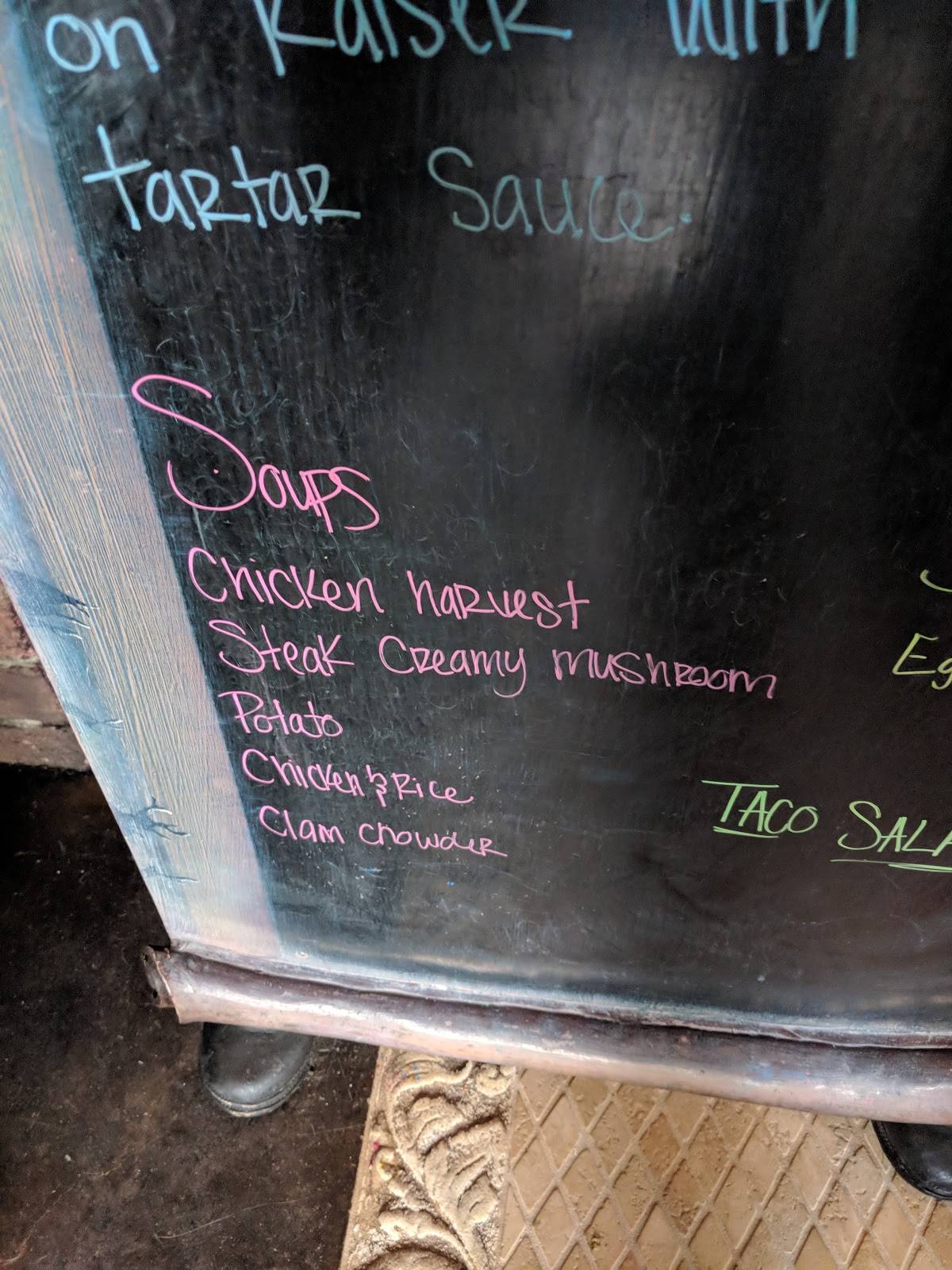 Menu at Backstreets Bar & Grill, Hickory