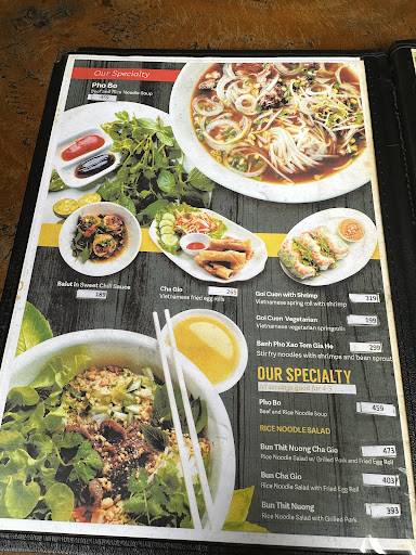 Menu at Rau-Ram Restaurant, Bacolod