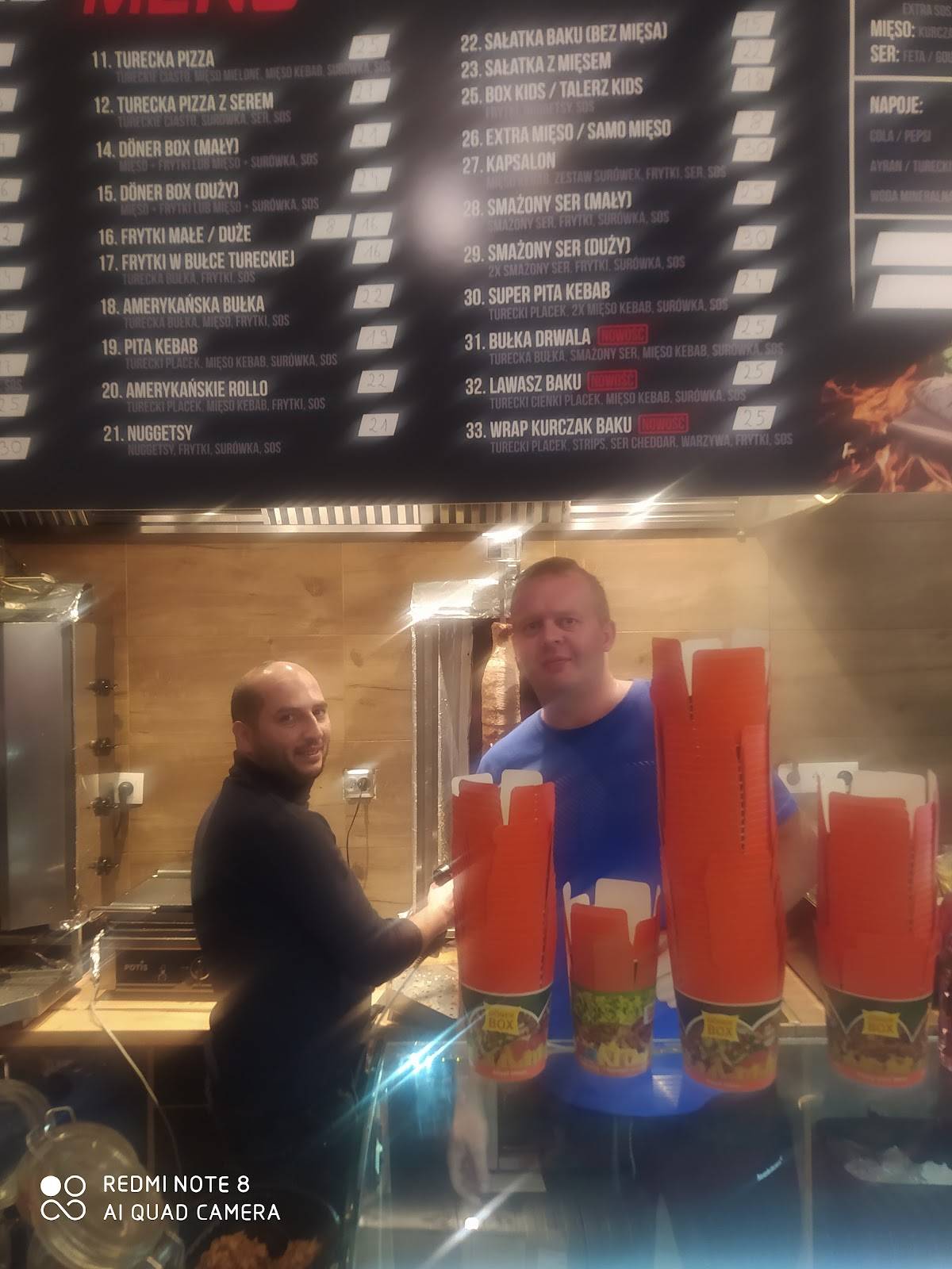 Menu at Baku Kebab pub & bar, Kietrz