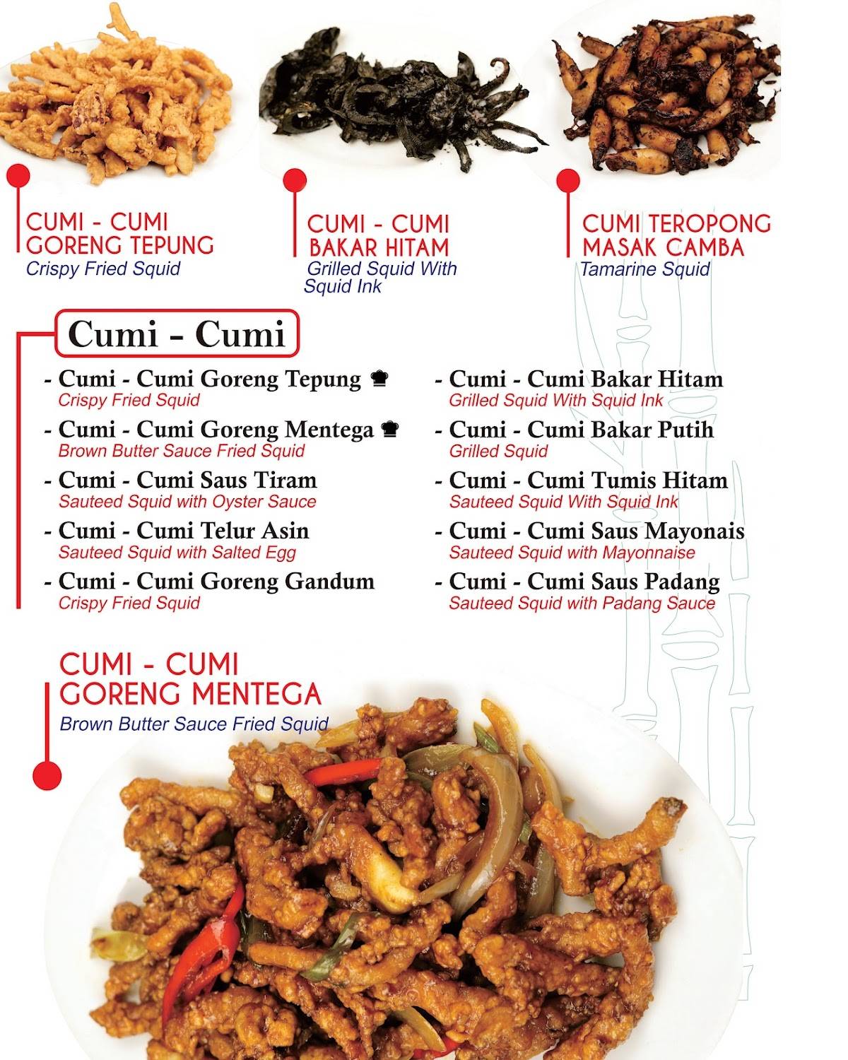 Menu at Restaurant Apong Seafood, Balikpapan