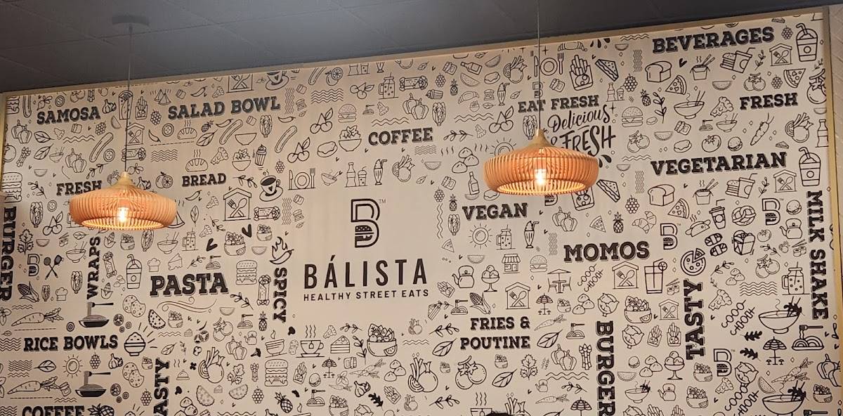 Menu at Balista-Indian Bistro (Pure Veg)-Edison restaurant, Edison