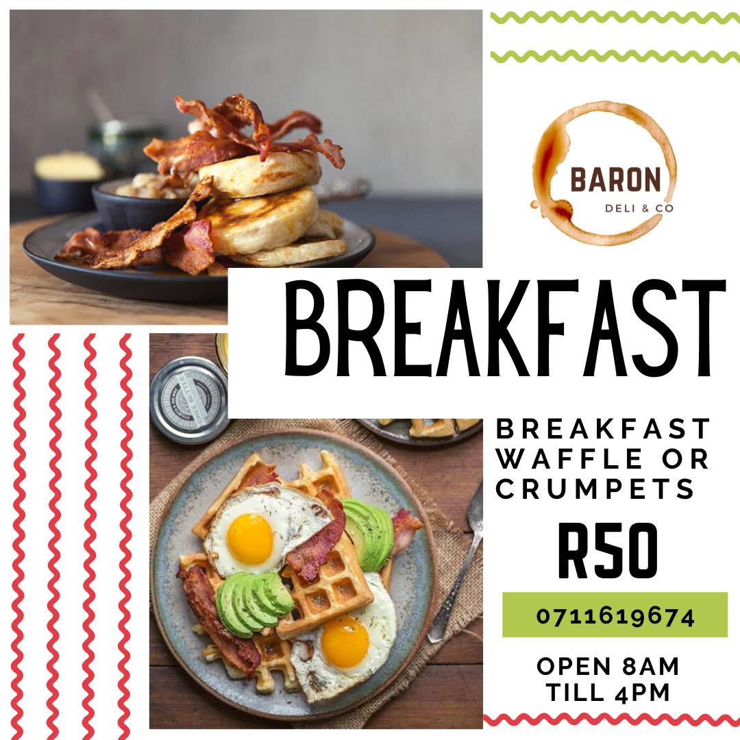 Speisekarte von Baron Deli & Co., Südafrika, Plot 12 Hekpoort road ...