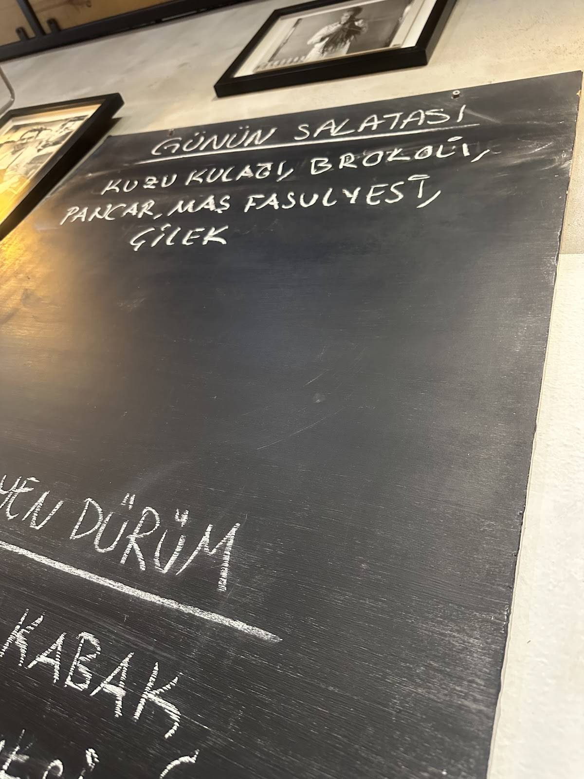 Menu at Basta! Street Food Bar, Istanbul, Sakız Sk. No:1