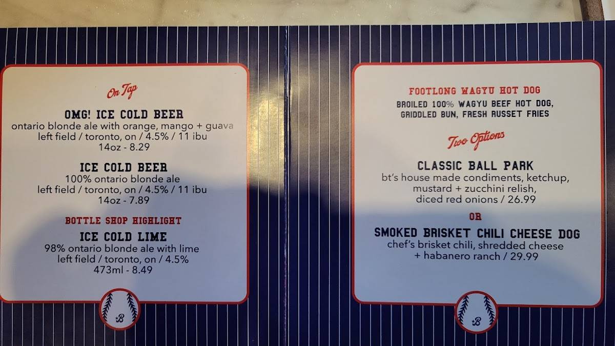 Menu at Beertown Public House - Burlington, Burlington