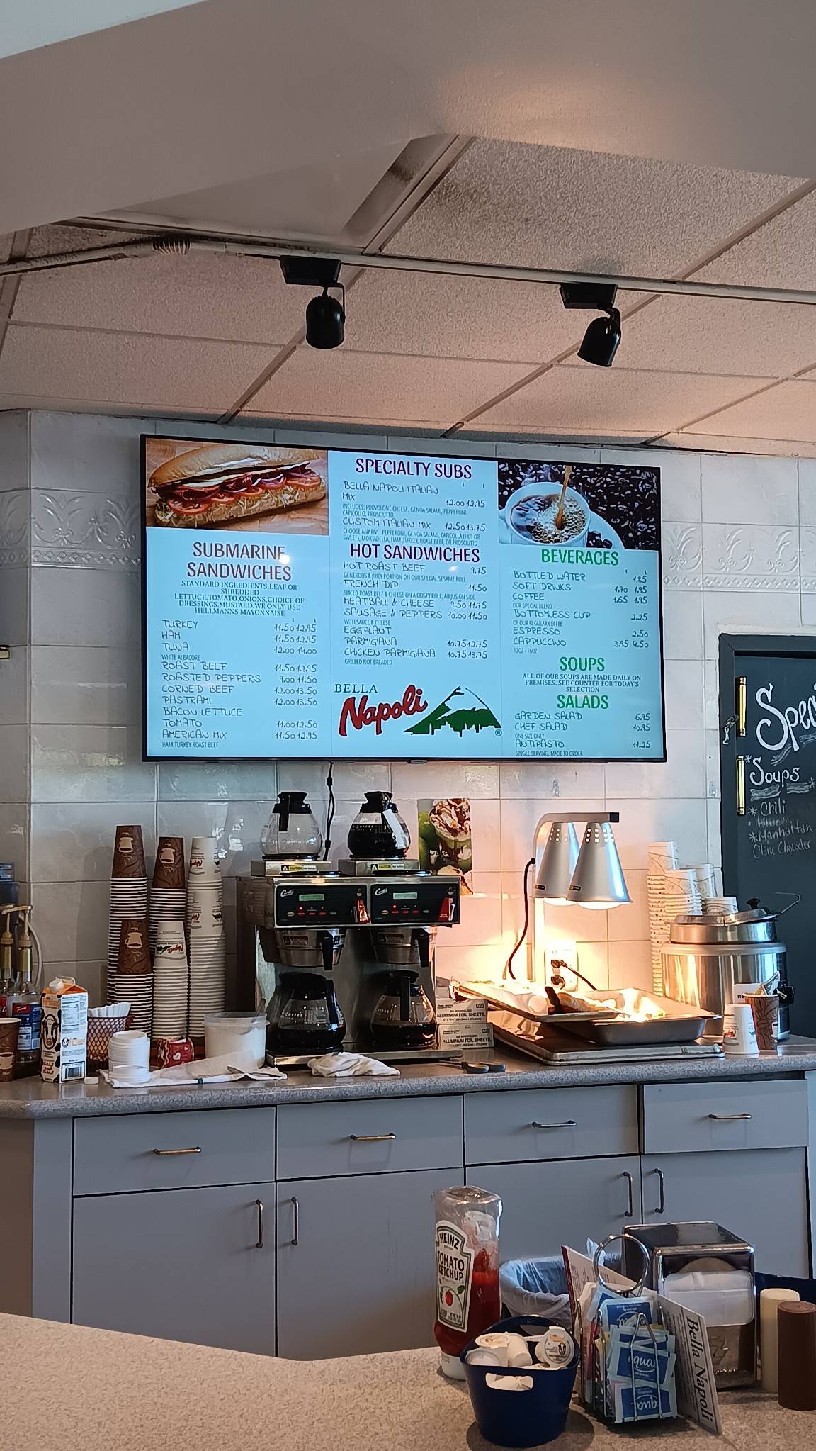Menu at Bella-Napoli Italian Bakery, Latham, 672 Loudon Rd