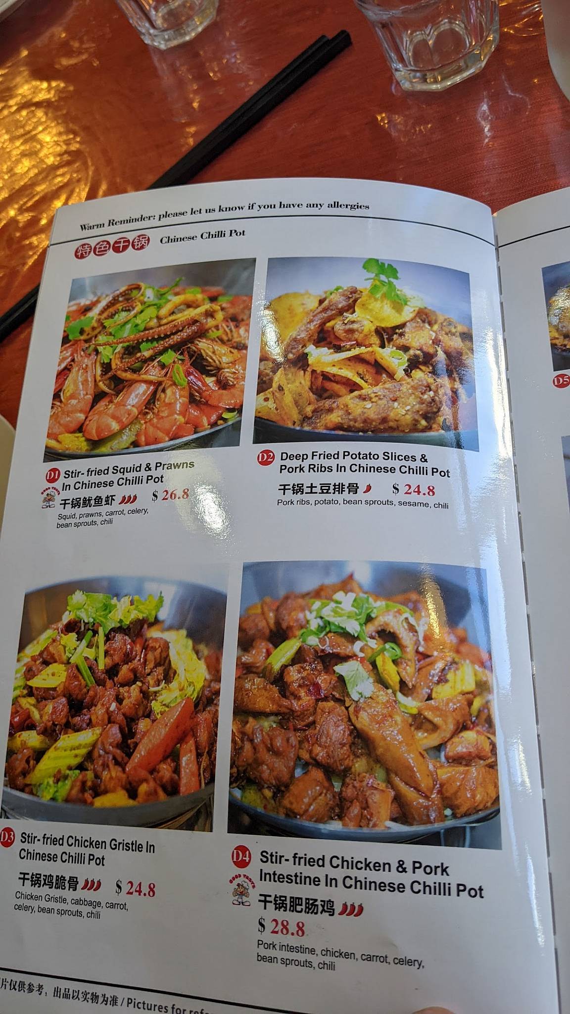 Menu at Belly Worship restaurant, Auckland