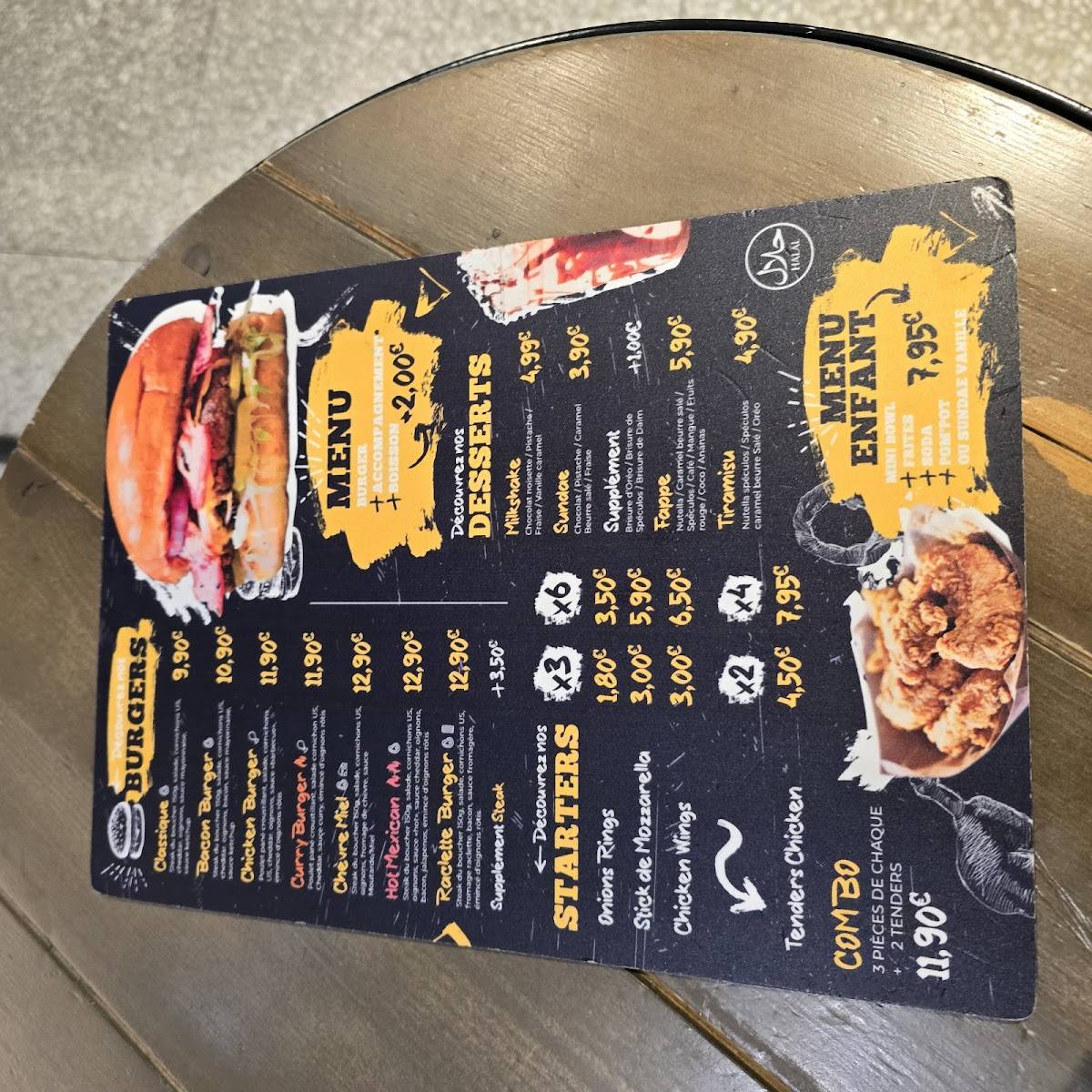 Menu au Berliner Das Original - Kebab - FERMÉ restaurant, Cergy