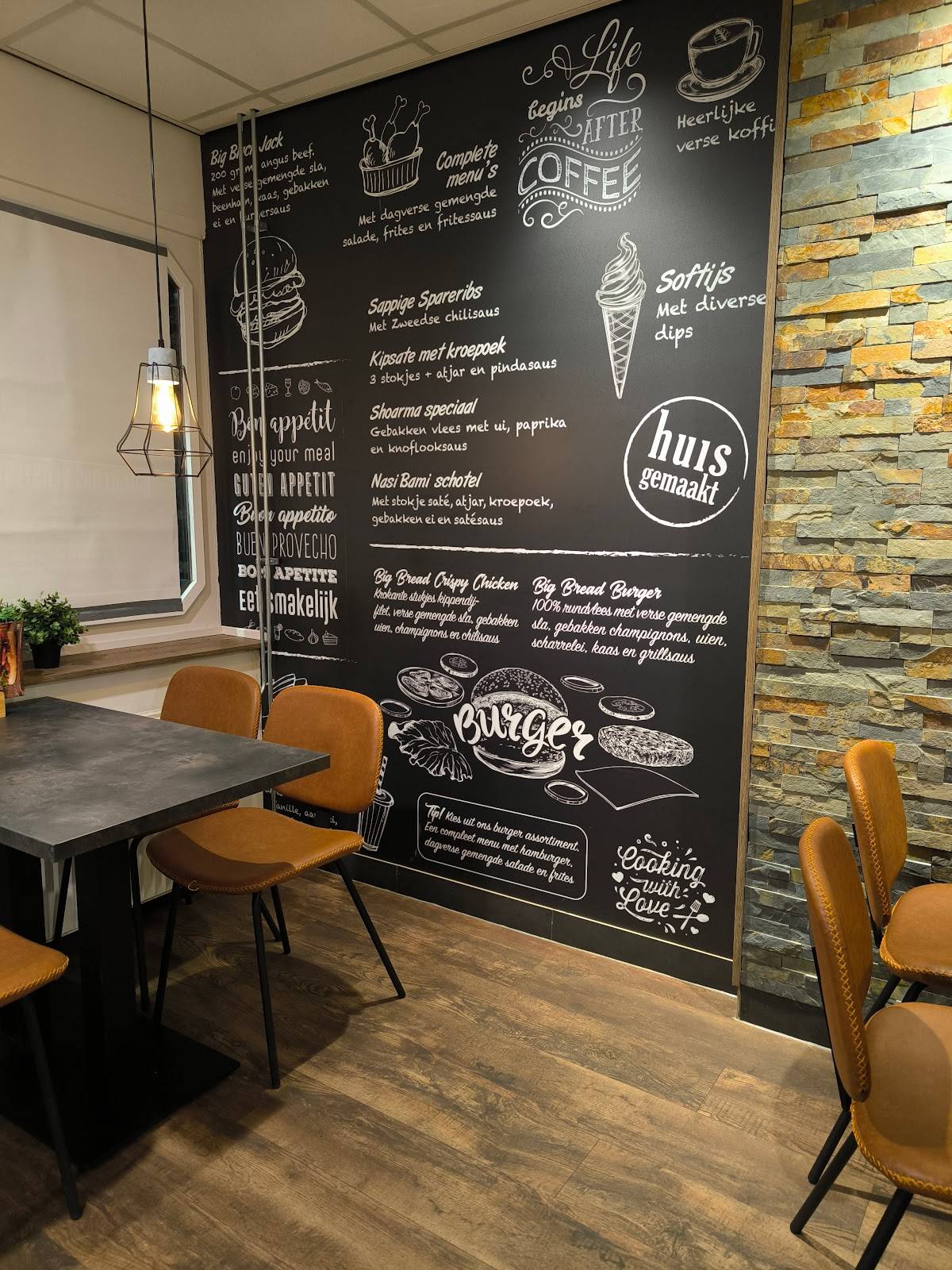 Menu at Big Bread Kitchen de Rademaker, Soesterberg